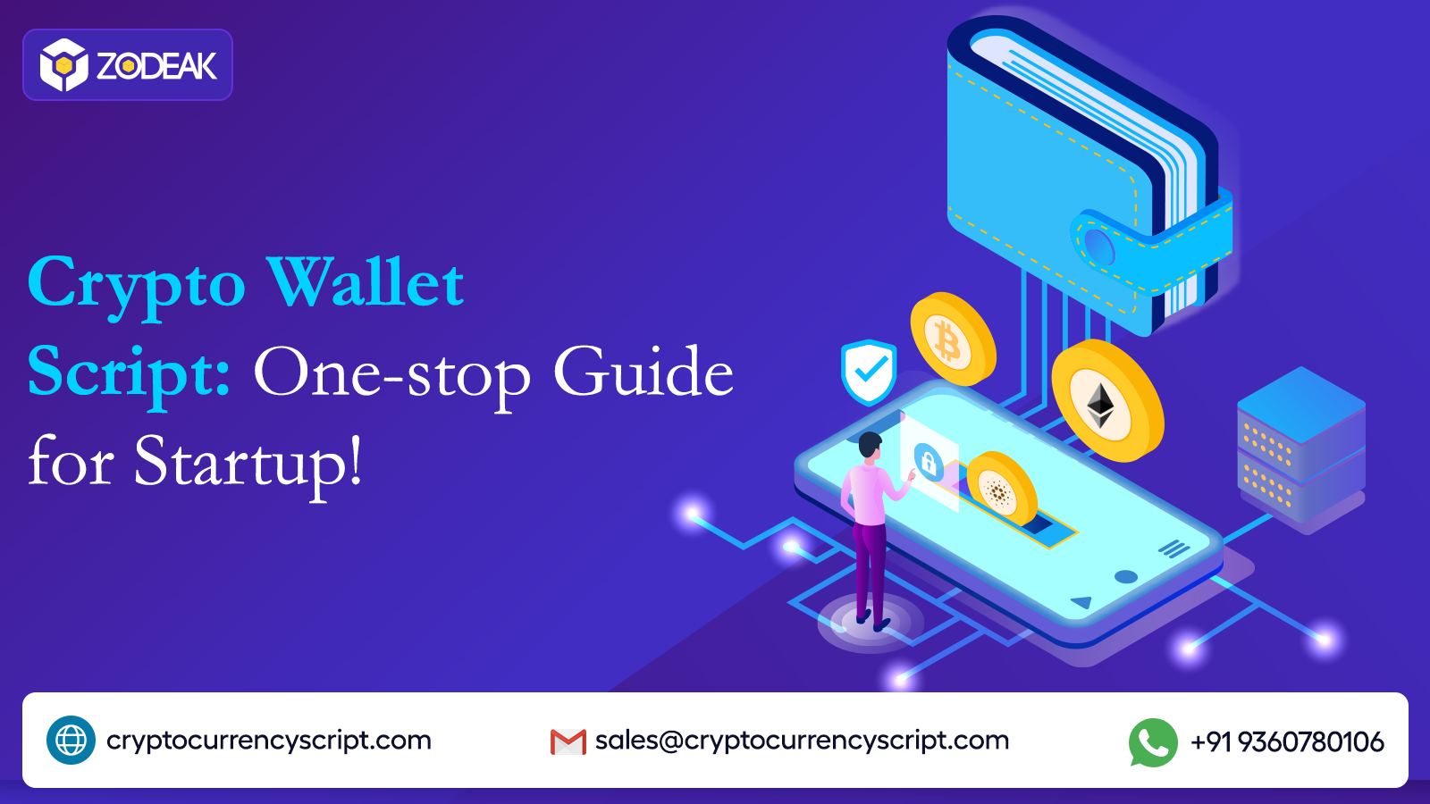 Crypto Wallet Script: One-stop Guide for Startup!