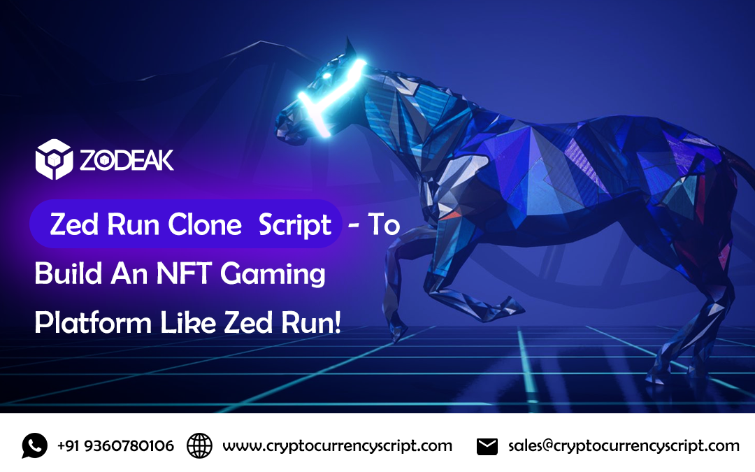 Zed Run Clone Script - To Build An NFT Gaming Platform Like Zed Run!