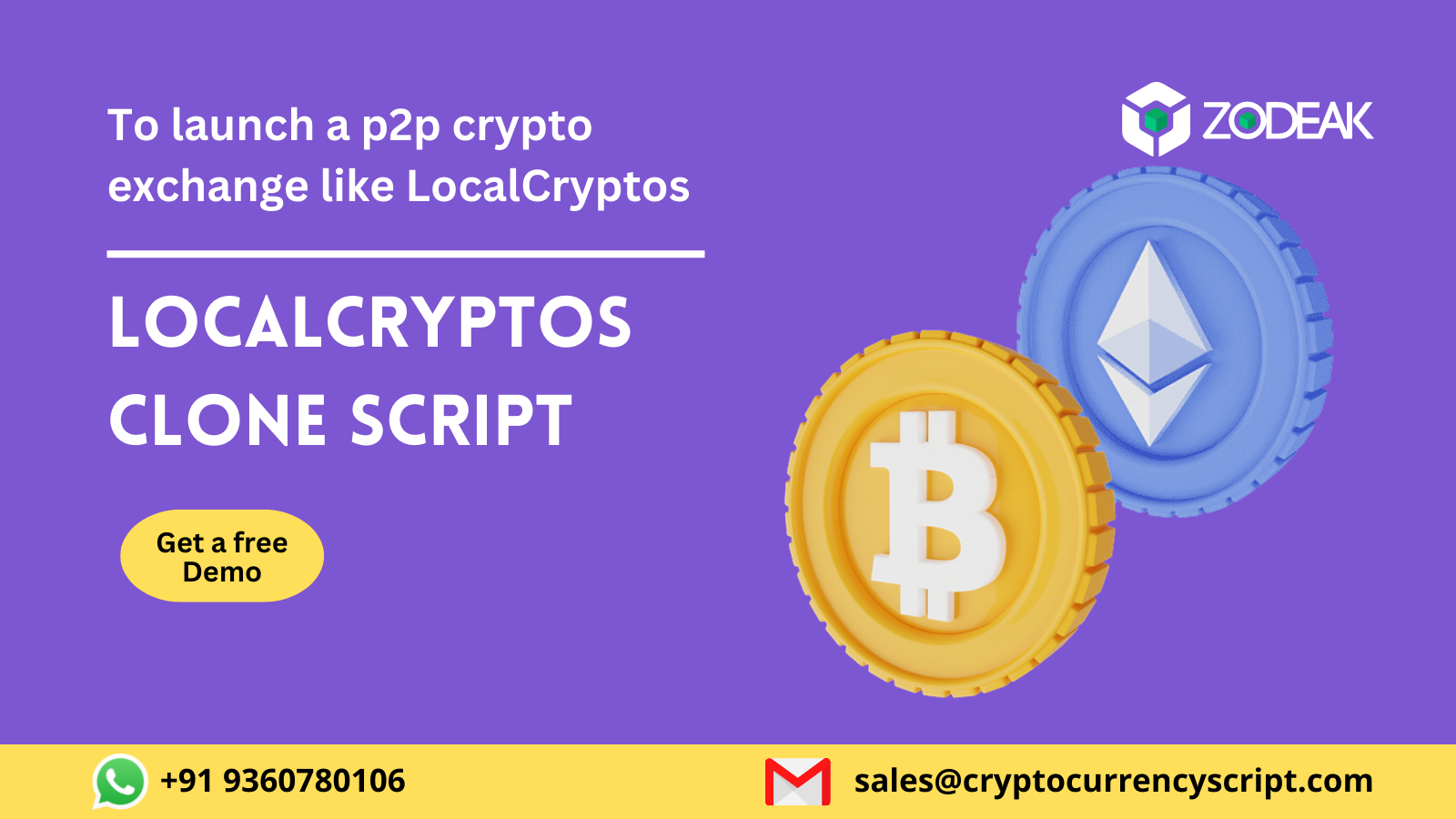 To launch a p2p crypto exchange like LocalCryptos | LocalCryptos clone ...