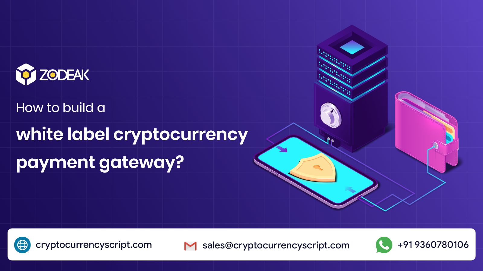 How to build a white label cryptocurrency payment gateway?