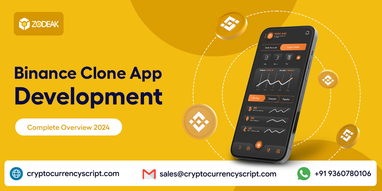 Binance Clone App Development: Complete Overview 2024