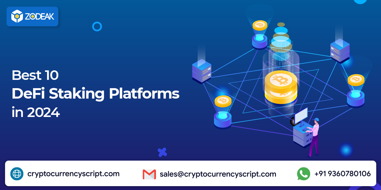 Best 10 DeFi Staking Platforms in 2024 Best 10 DeFi Staking Platforms in 2024